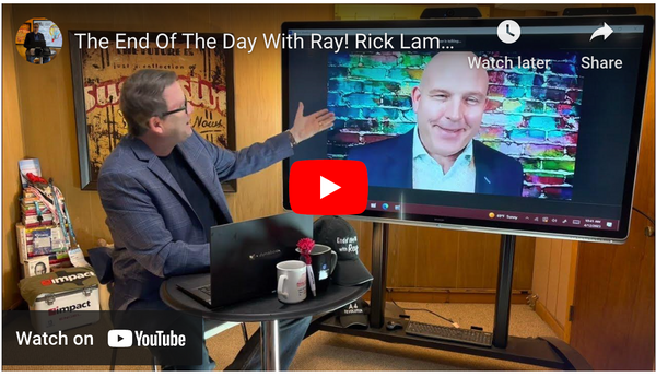 The End Of The Day With Ray! Rick Lambert Gets Brave and Comes On The ...
