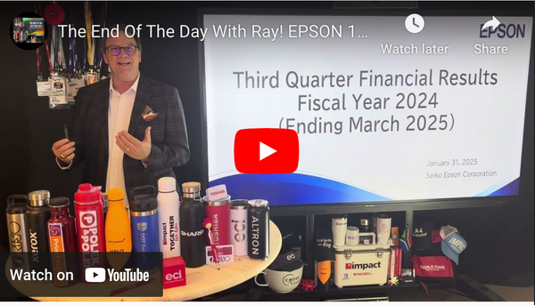 The End Of The Day With Ray! EPSON 1st 9 Months FY24 - Also ? Is One o ...